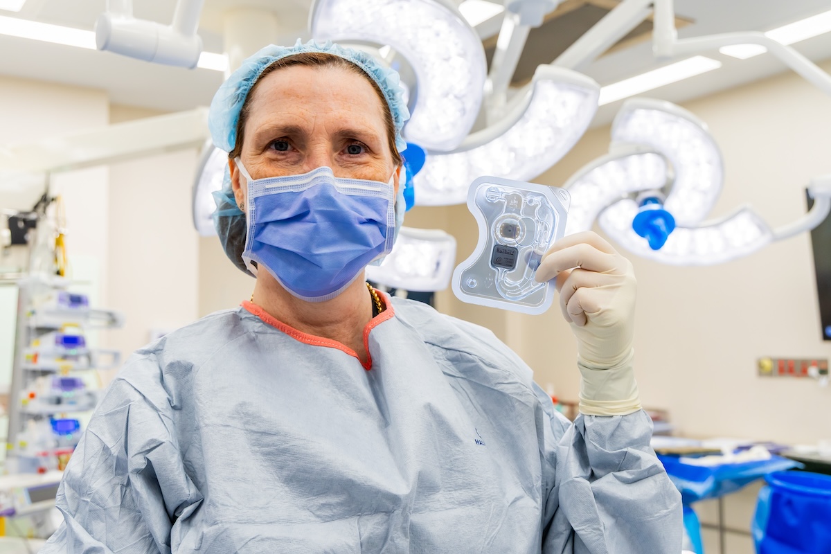 The gift of hearing x 2,000; A milestone cochlear implant for Prof ...