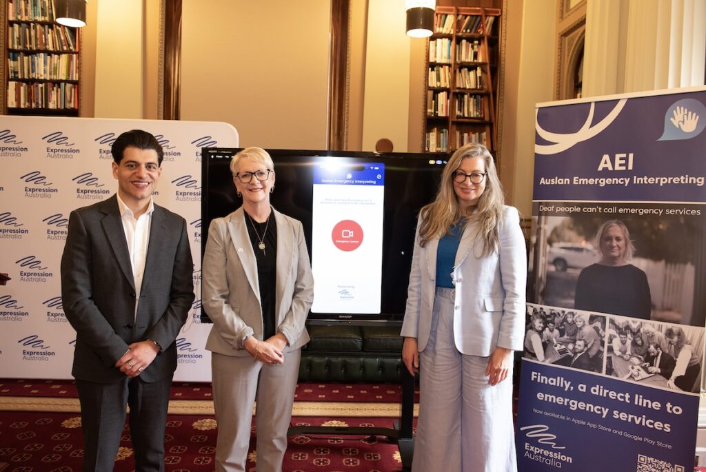 Expression Australia launches world first Auslan Emergency Interpreting ...